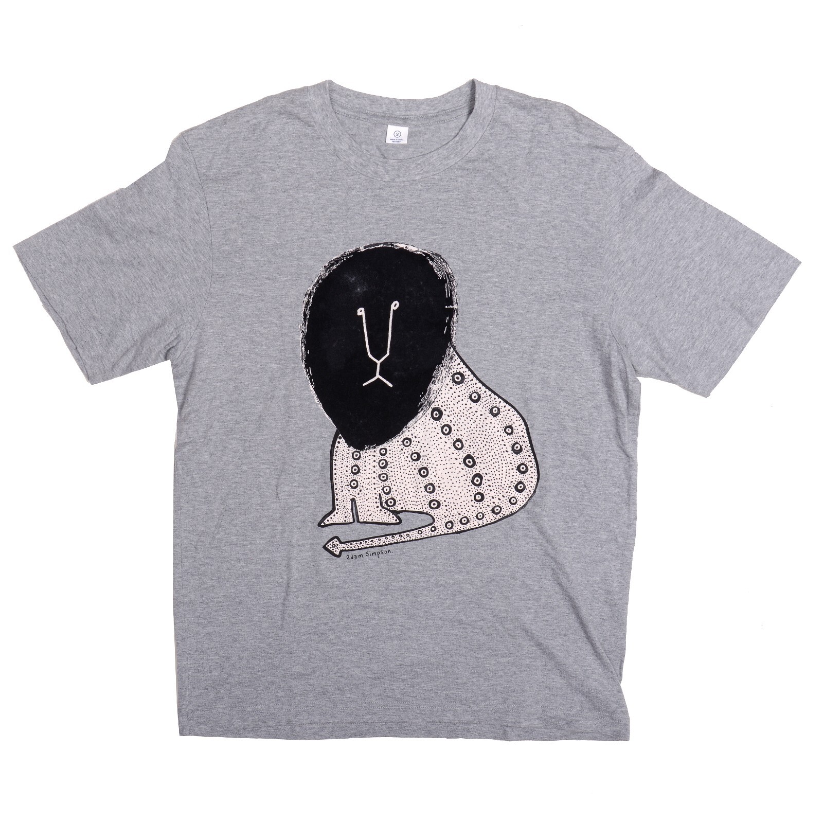 Uniqlo Adam Simpson Lion Pop Art Flock Print T-Shirt … - Gem
