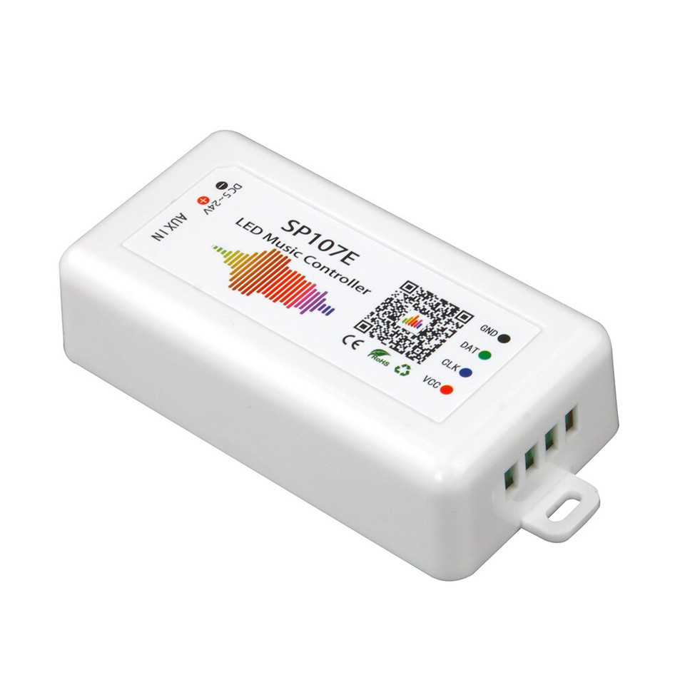 SP107E Bluetooth LED music Controller for LED Strip WS2811 WS2812B ...