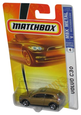 Matchbox MBX Metal (2007) Mattel Volvo C30 Gold Toy Car #4 | eBay
