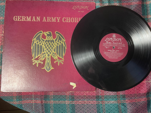 German Army Chorus And Brass Band LP London International Series Vinyl ...