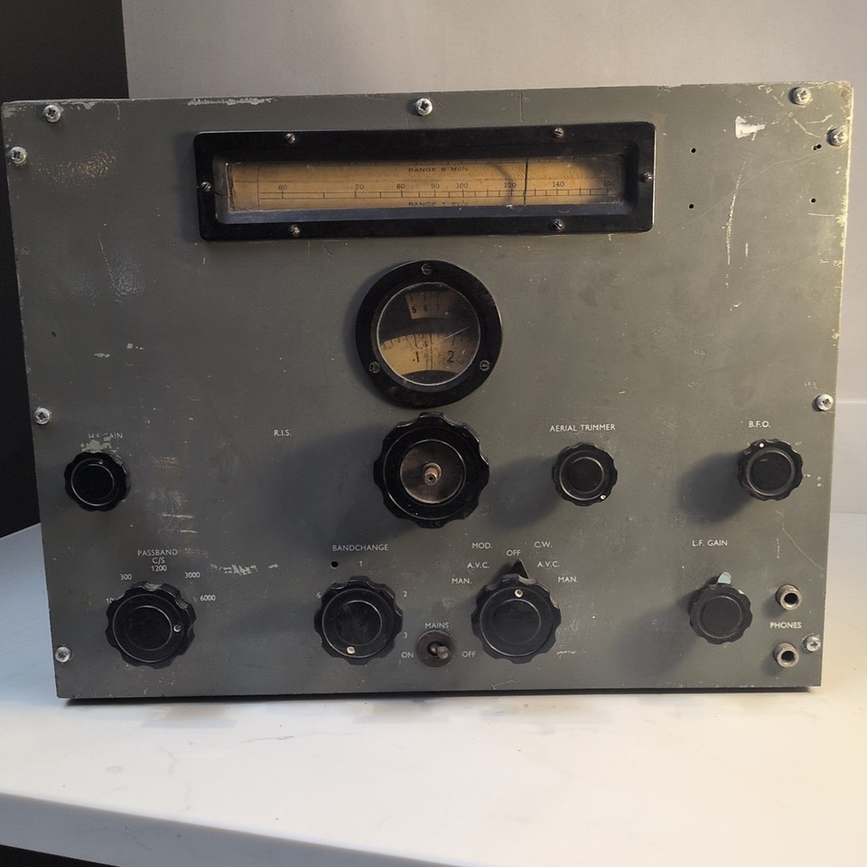Genuine WW2 British Army Marconi CR100 Radio Receiver | eBay