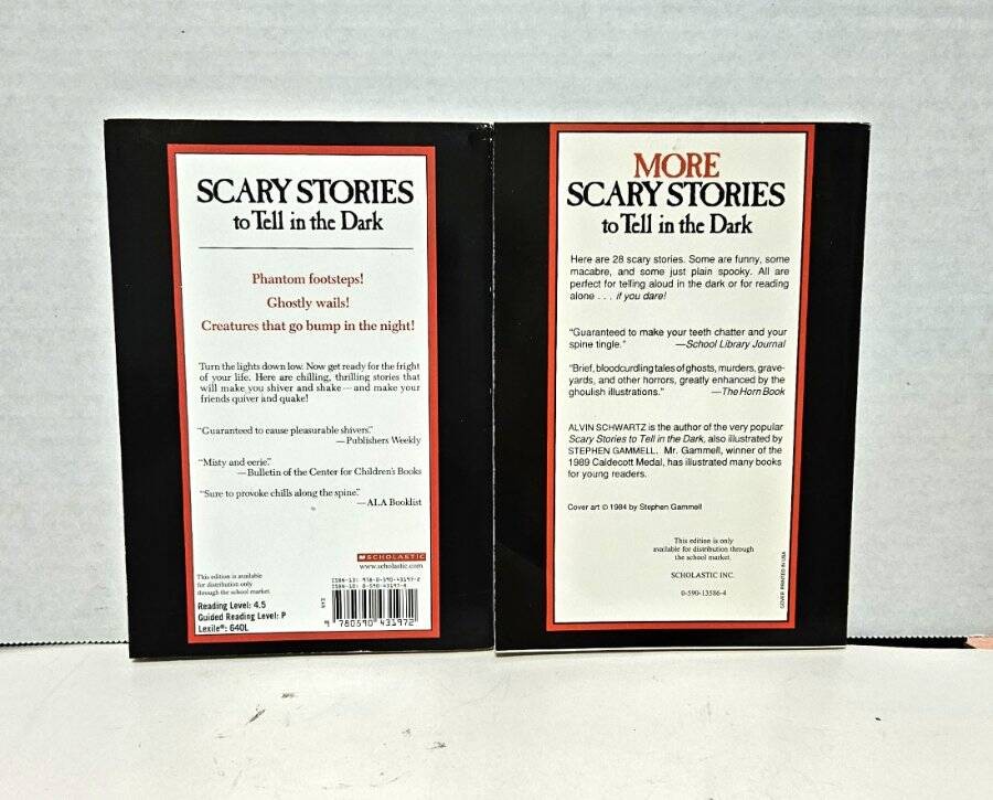 Scary Stories & More Scary Stories to Tell in the Dark by Alvin ...