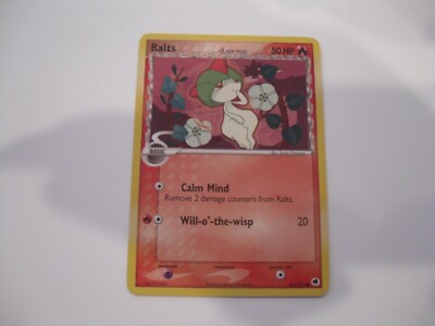 Pokémon TCG Ralts (Delta Species) EX Dragon Frontiers 61/101 Regular ...