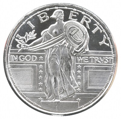 Rare Silver 1 Oz. Liberty Freedom Round .999 Fine Silver *779 | eBay