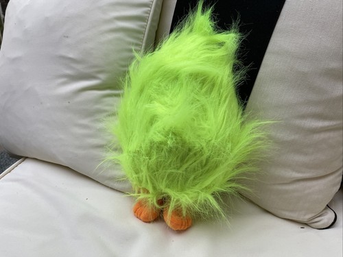 Dreamworks Trolls FUZZBERT GREEN HAIRY CHARACTER 12" Plush STUFFED ...