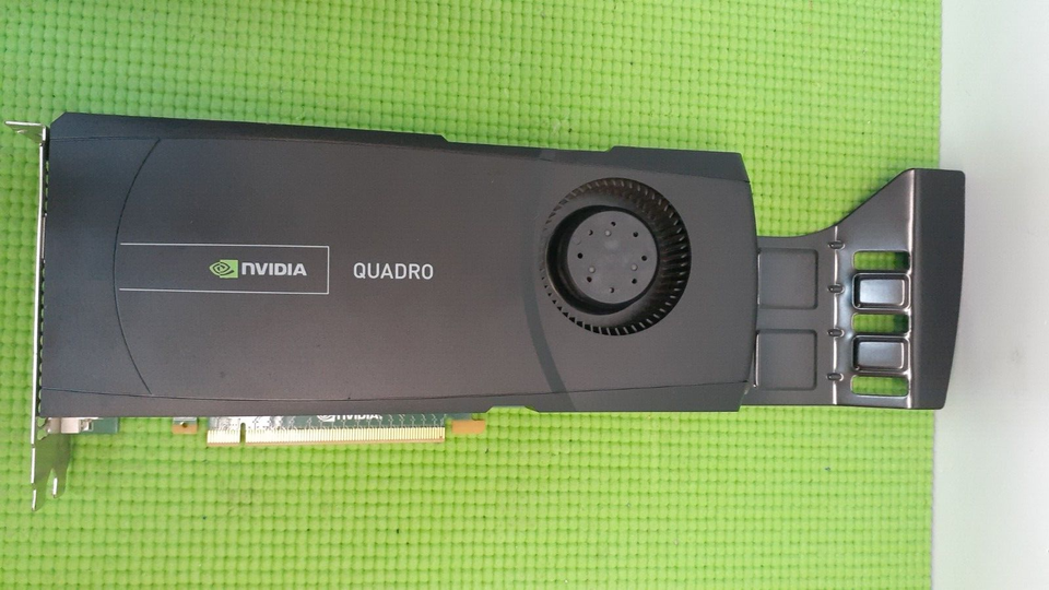 HP NVIDIA Quadro 5000 2.5GB GDDR5 Graphics Video Card 671138-001 ...
