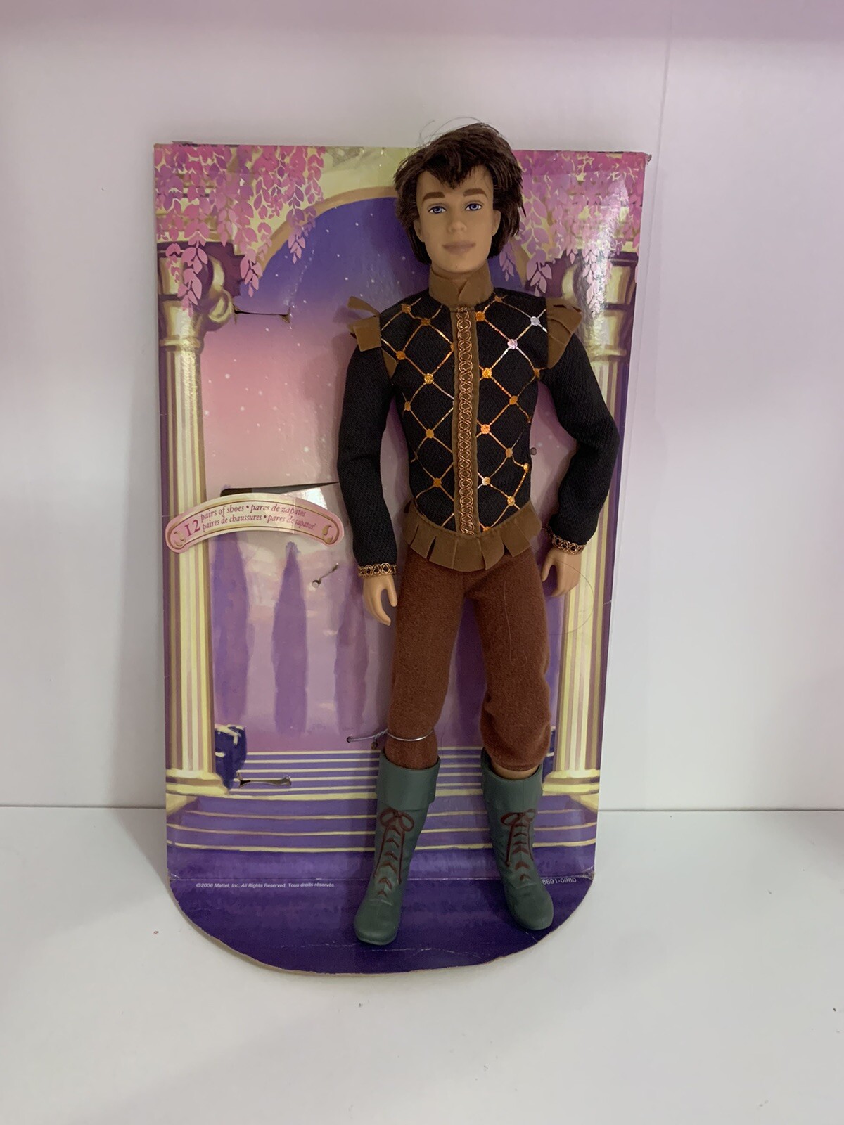 Prince Derek Barbie in The 12 Dancing Princesses 2006 Mattel | eBay