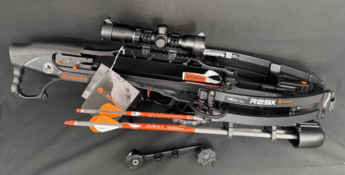 Ravin R29X Crossbow Package Black New 3 Bolts Scope Quiver Crank Ready ...