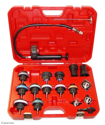 RADIATOR PRESSURE TESTER KIT – cooling system test set automotive car ...