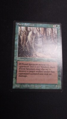 English Floral Spuzzem Ex MTG magic Legends A1 | eBay