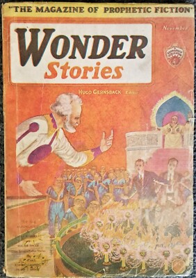 WONDER STORIES November 1930, Vol. 2, No. 6 - Hugo Gernsback - PULP | eBay