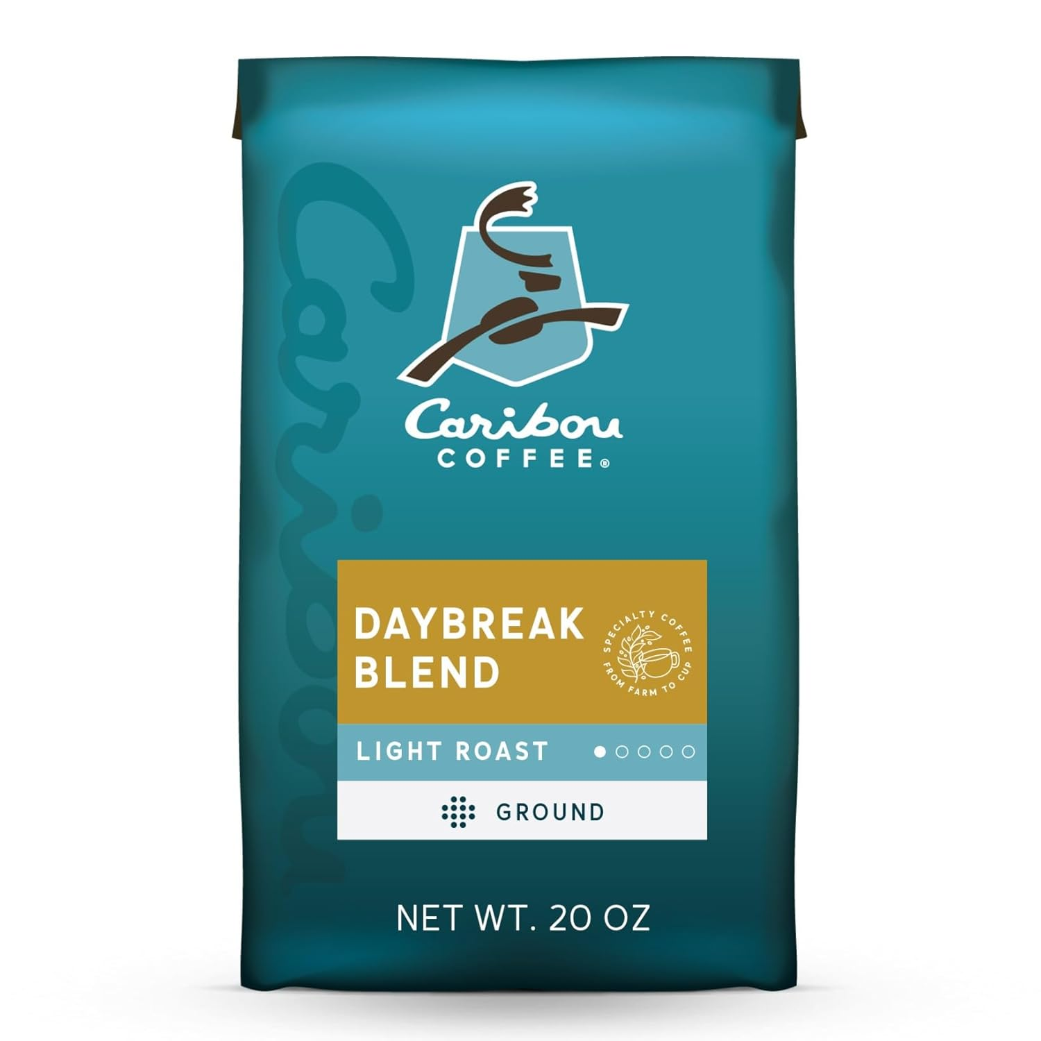 Caribou Coffee, Light Roast Ground Coffee - Daybreak Morning Blend 20 Ounce Bag 313054312358| eBay