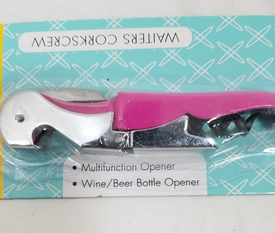 Blake & Croft House & Kitchen Tools Waiters Corkscrew: Pink | eBay