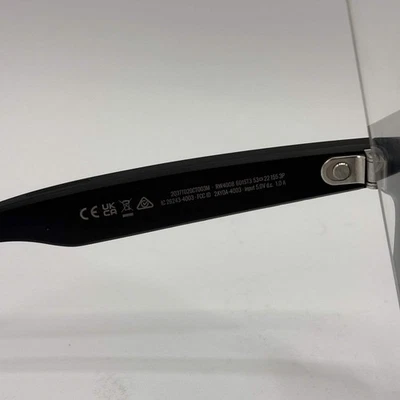 Ray-Ban Meta Wayfarer Gen 1 Matte Black Polarized