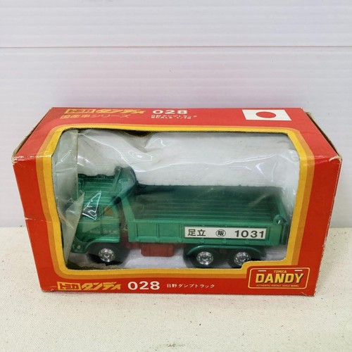 Tomy Tommy Tomica Dandy 028 Hino Dump Truck Made In Japan | eBay