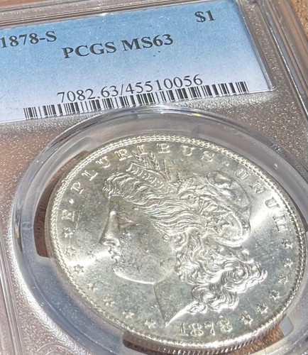 1878-S Morgan Silver Dollar PCGS MS63 Great Coin!!! | eBay