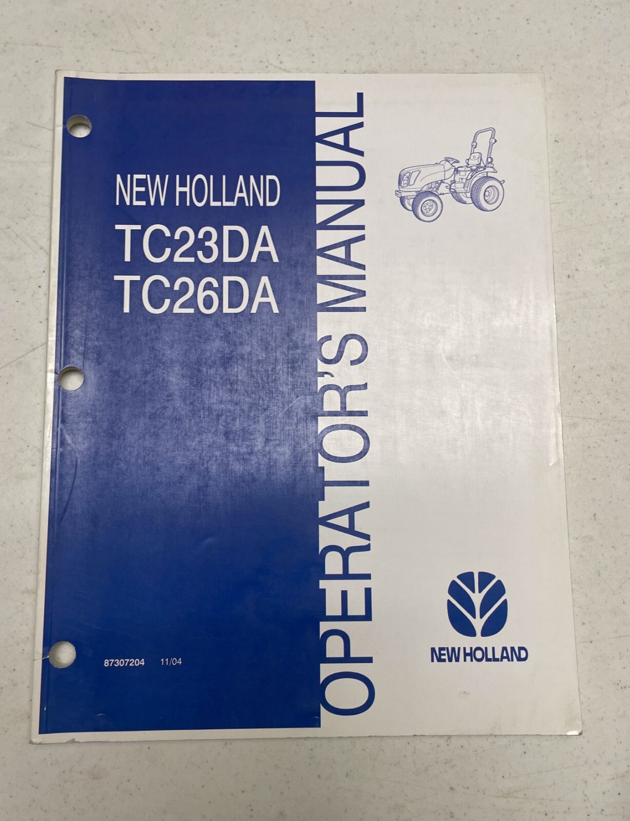 New Holland TC23DA TC26DA Operators Manual 87307204 | eBay