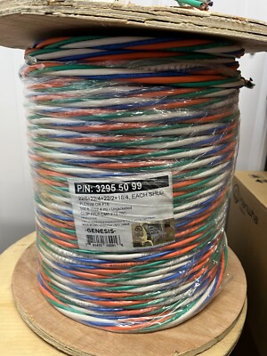 32955099 GENESIS SHIELDED PLENUM PROFUSION ACCESS CONTROL CABLE | eBay