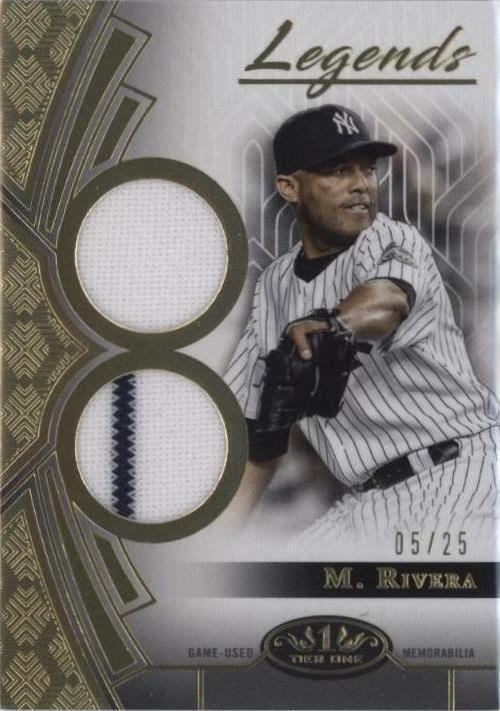 2023 Topps Tier One - Tier One Legends Relics Mariano Rivera #T1LR-MR ...