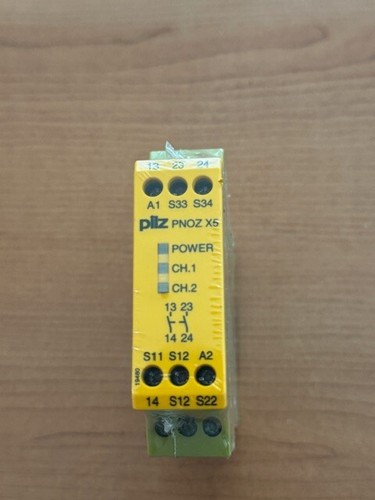 PILZ PNOZ X5 24VACDC 2n/o relais de sécurité | eBay