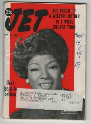 Jet Mag Harriette Johns Best In Fashion November 20, 1969 070320nonr | eBay