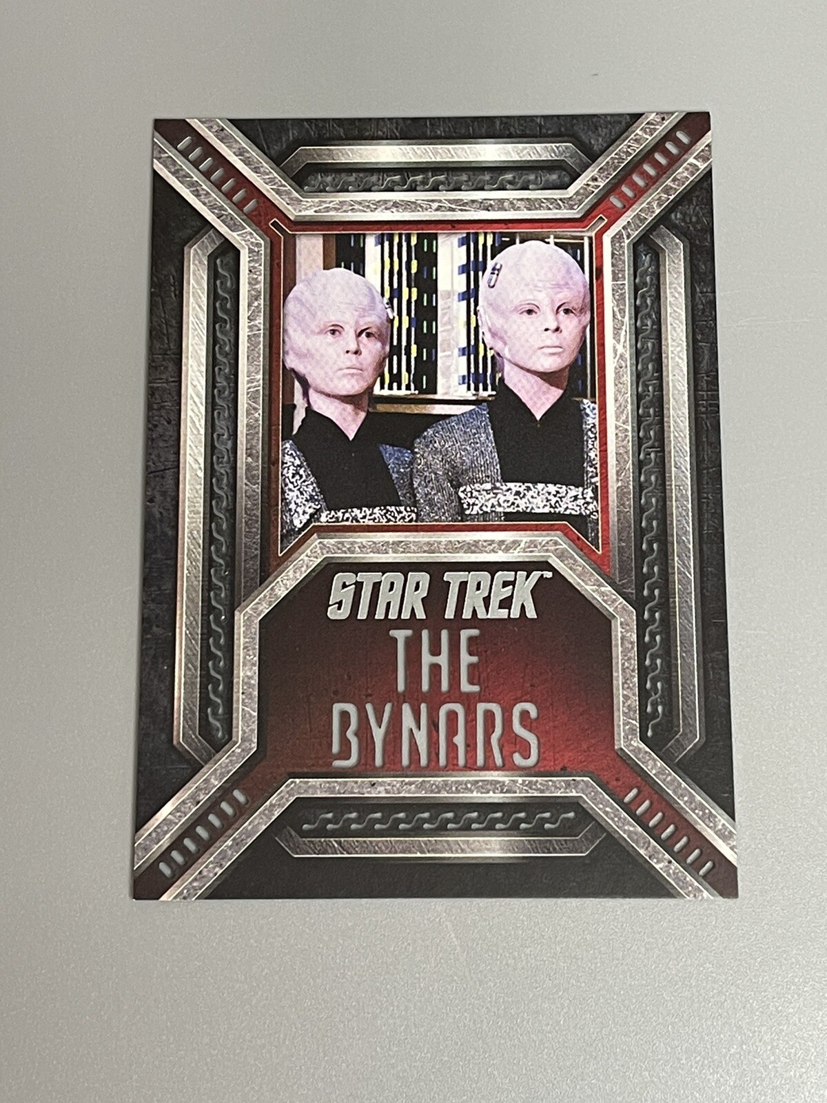 The Bynars 2022 Rittenhouse Star Trek Next Generation Laser Cut ...