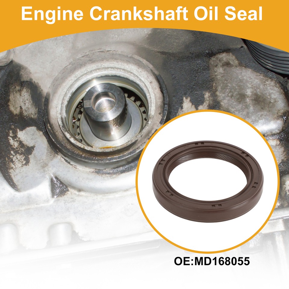 1Pc Front Crankshaft Oil Seal for Mitsubishi Lancer 02-07 No.MD168055 ...