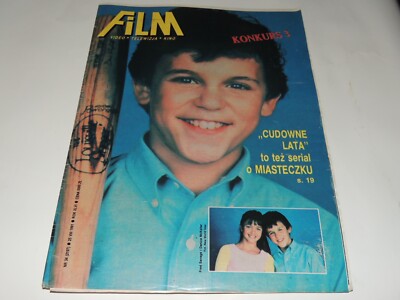 Film 34/1991 Polish magazine Fred Savage, Danica McKellar, Raquel Welch ...