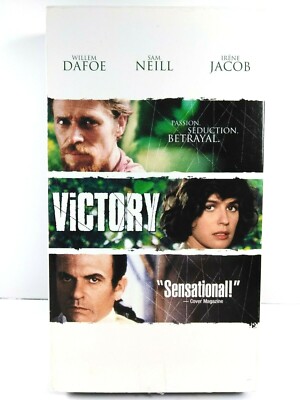 Victory (VHS, 2002) Willem Dafoe, Sam Neill, Irene Jacob, Rufus Sewell ...