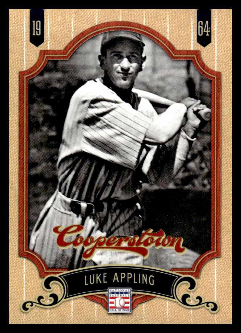 2012 Panini Cooperstown Luke Appling 74 Chicago White Sox | eBay