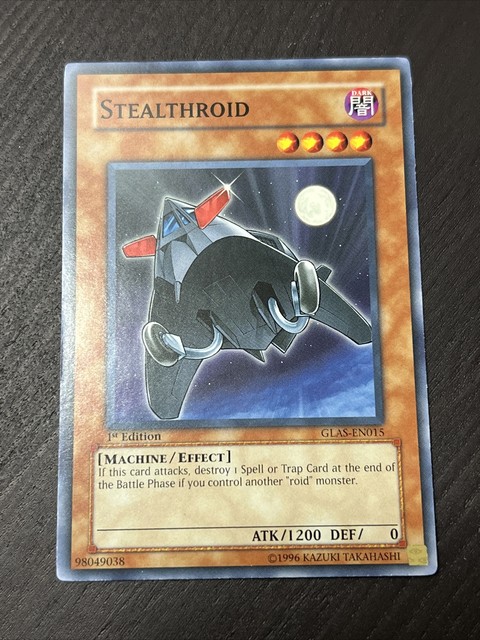 Yu-Gi-Oh! TCG Stealthroid Gladiator's Assault GLAS-EN015 1st Edition ...