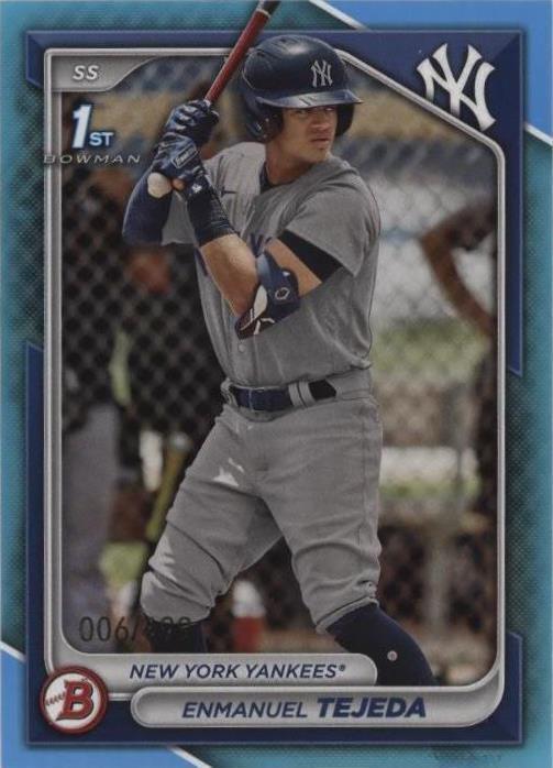 2024 Bowman - Prospects Enmanuel Tejeda #BP-103 Sky Blue Border /499 (RC) for sale online | eBay