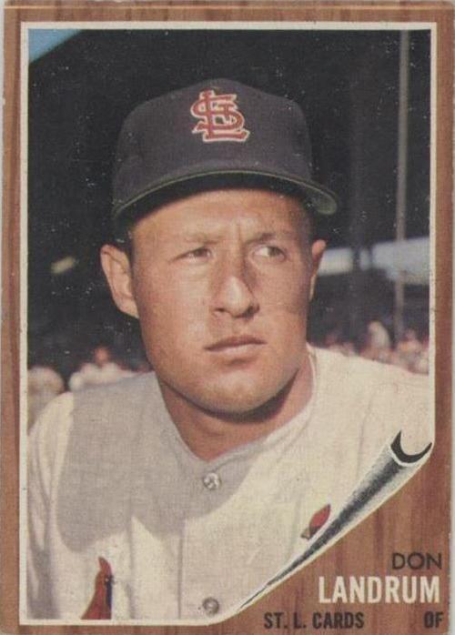 1962 Topps - Don Landrum #323 for sale online | eBay