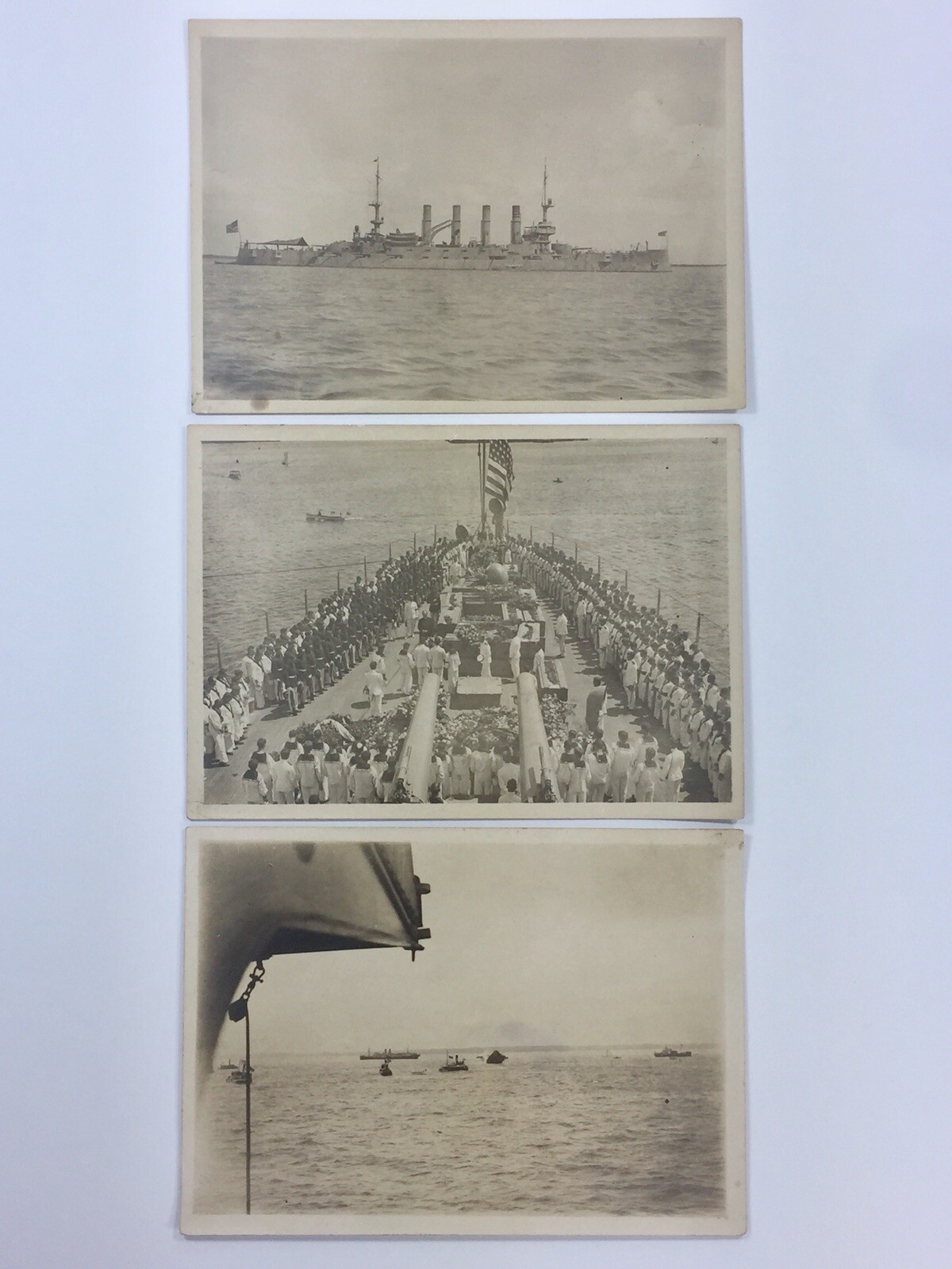 Antique USS Maine Sinking Photos Shot From USS North Carolina 1912 Lot ...