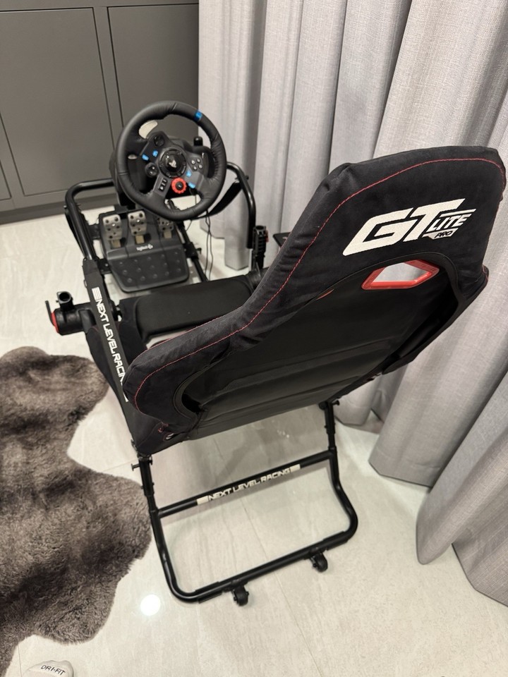 Next Level Racing F-GT LITE Formula and GT Foldable Simulator Cockpit ...