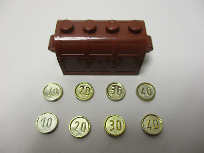 (A8/17) LEGO Treasure With 8 Coins Knight Pirates 6285 6286 6276 6086 ...