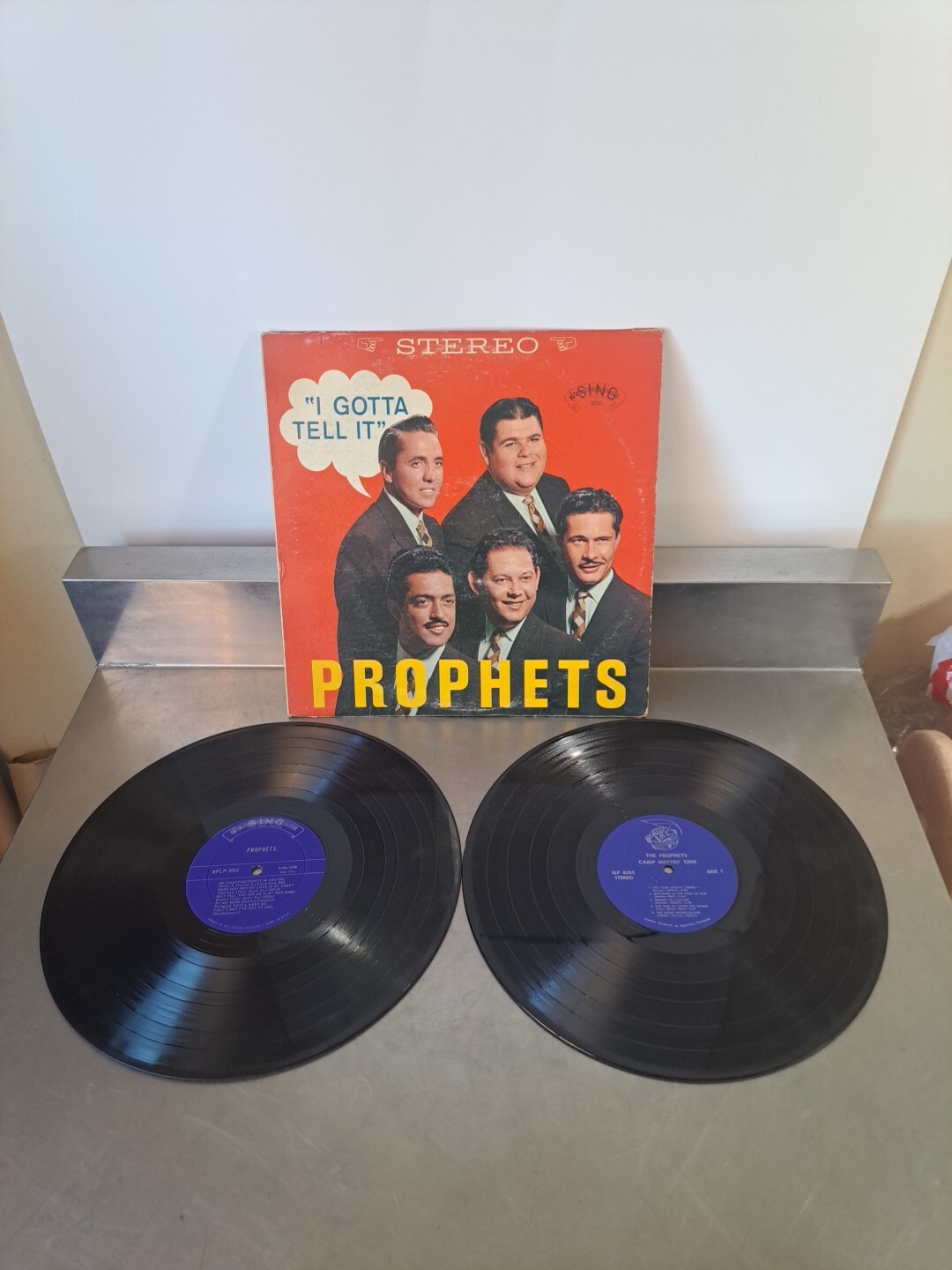PROPHETS QUARTET- PROPHETS I GOTTA TELL IT SING RECORDS CHRISTIAN VINYL ...