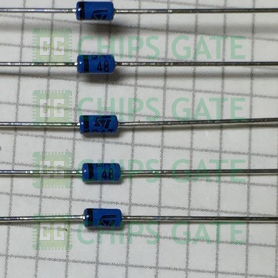 9PCS BAT48 DIODE SCHOTTKY 40V 350MA DO-35 | eBay