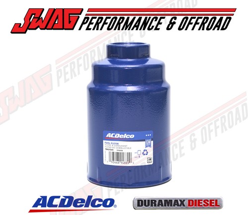 AC Delco Pro OEM 6.6 6.6L Duramax Diesel Engine Fuel Filter Silverado ...