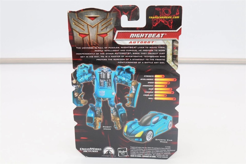 Transformers Nightbeat SCOUT CLASS 2009 Revenge of the Fallen SEALED | eBay