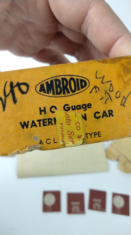 AMBROID Atlantic Coast 17117 WATERMELON CAR KIT HO SCALE Train Car ...