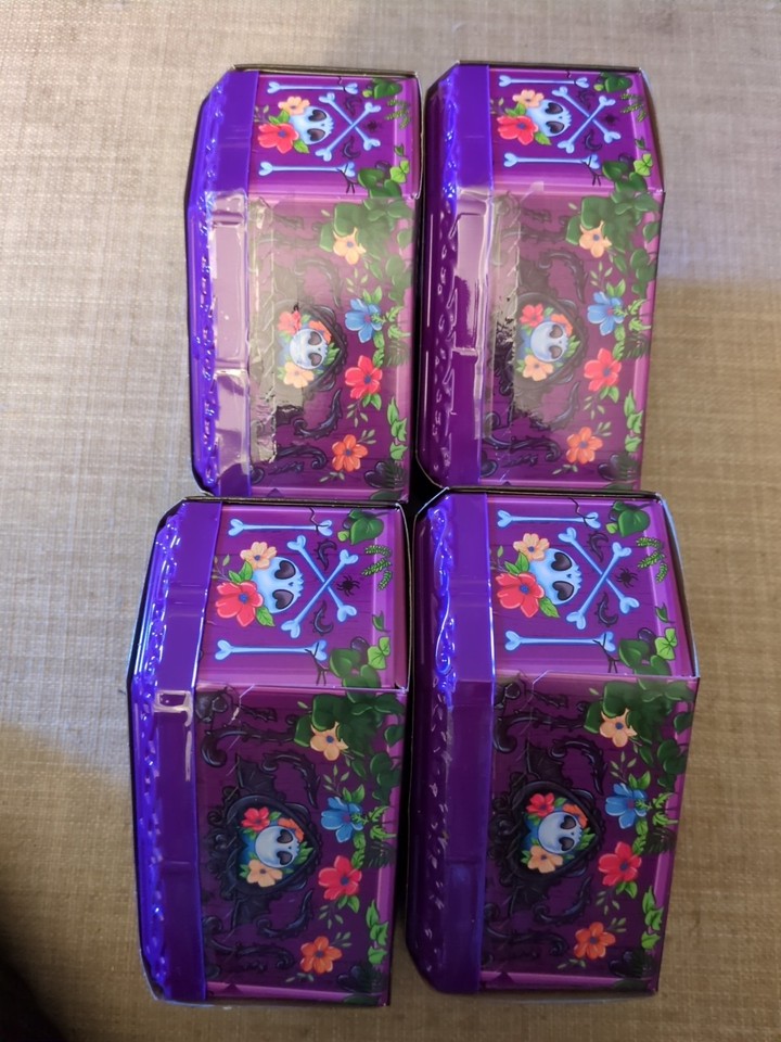 4 Zombaes Forever Dolls Zombies Friendship Lasts Coffin Blind Bags ...