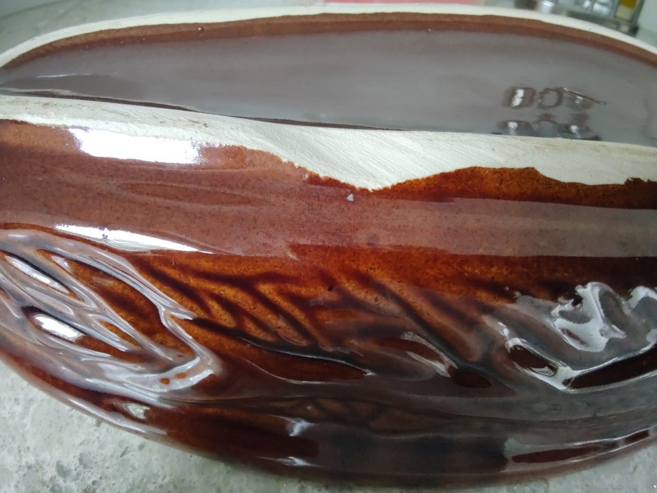 Sturgeon Fish Roaster Clay Bowl with Lid | eBay UK