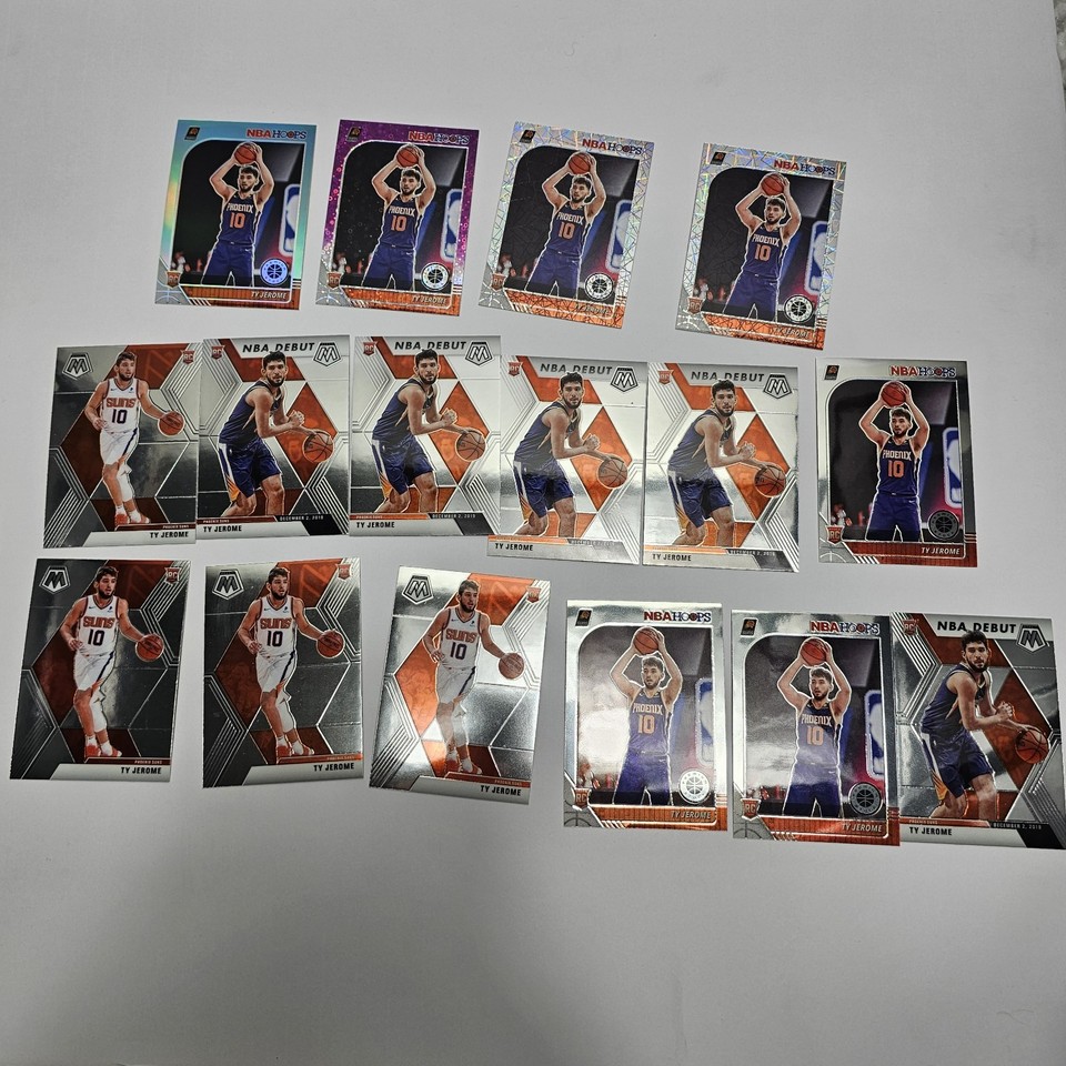 25 Card Lot 2019-20 Panini Prizm Ty Jerome Rookie Card Parallels RC ...