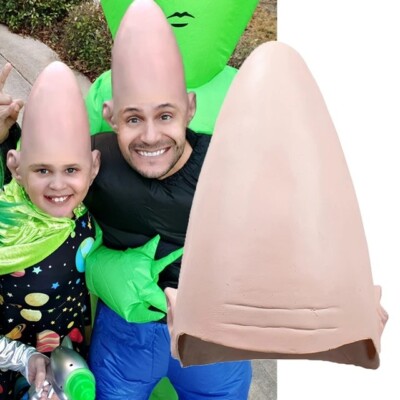 Conehead Conical Alien Mask Cap Cosplay Halloween Costume Prop | eBay