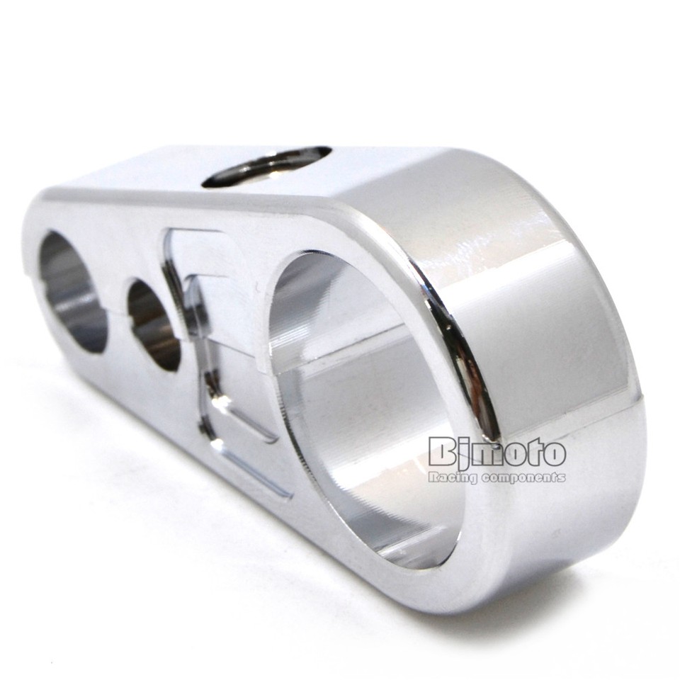 2x 1" 25mm Frame Handlebar Clutch Cable Brake Line Clamp Clip For ...