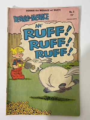 Dennis the Menace and Ruff #2 Hallden Fawcett Comics | eBay