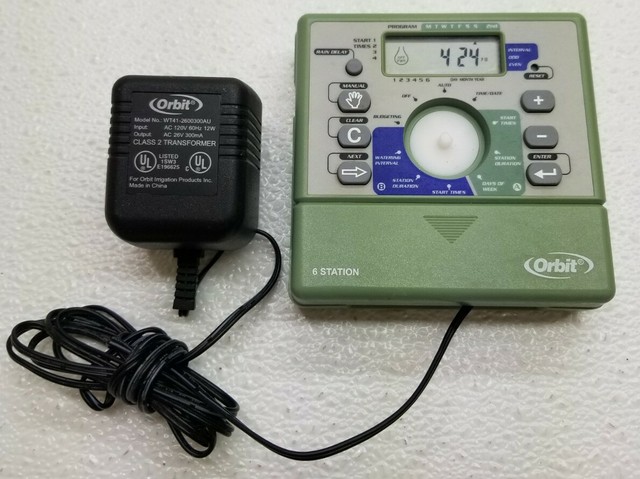 Orbit Timer 6 Station 57196 Wt2y Sprinkler Controller for sale online ...