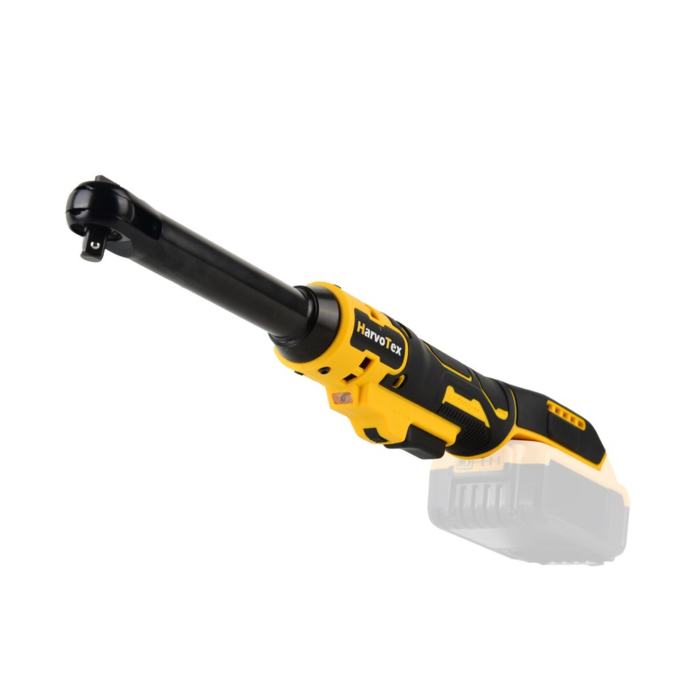 3/8" Cordless Ratchet Wrench Extended for Dewalt 20V Battery 65 Ft-lbs ...