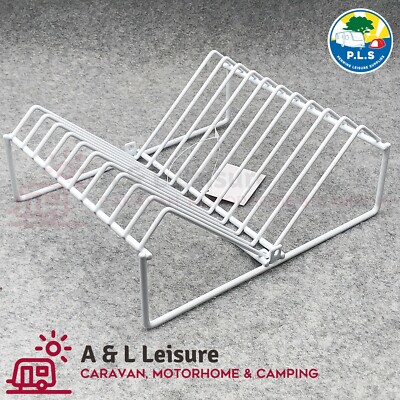 Caravan, Motorhome Plate Rack / Holder With Fixing Options For Cupboard ...